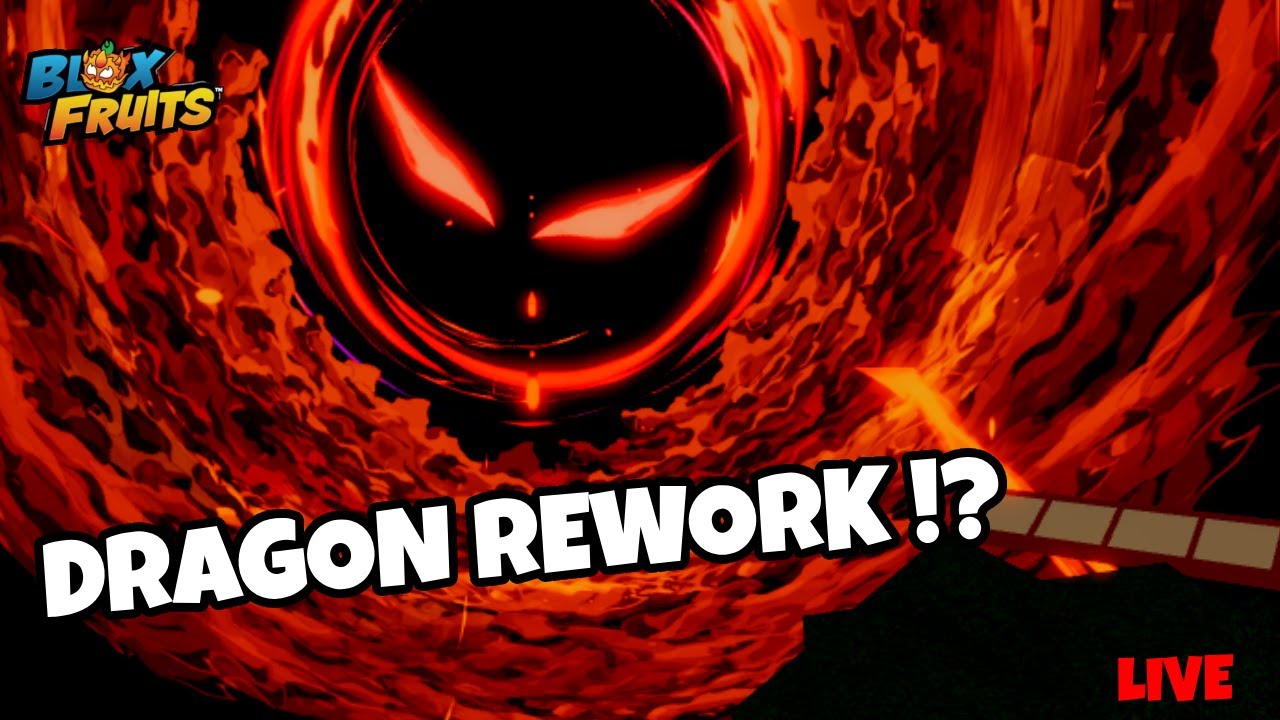 Bloxfruits Dragon REWORK 🔴 | Update 24 🐲 #Robloxlive #bloxfruits - YouTube