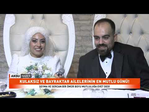 Şeyma Ve Sercan Bir Ömür Boyu Mutluluğa Evet Dedi