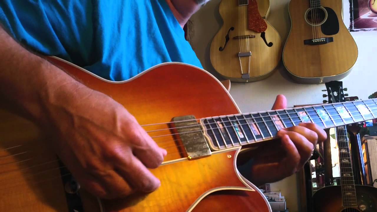 Steve Zook Jamming with Steve on Heritage Golden Eagle 91 Solid Carved ...