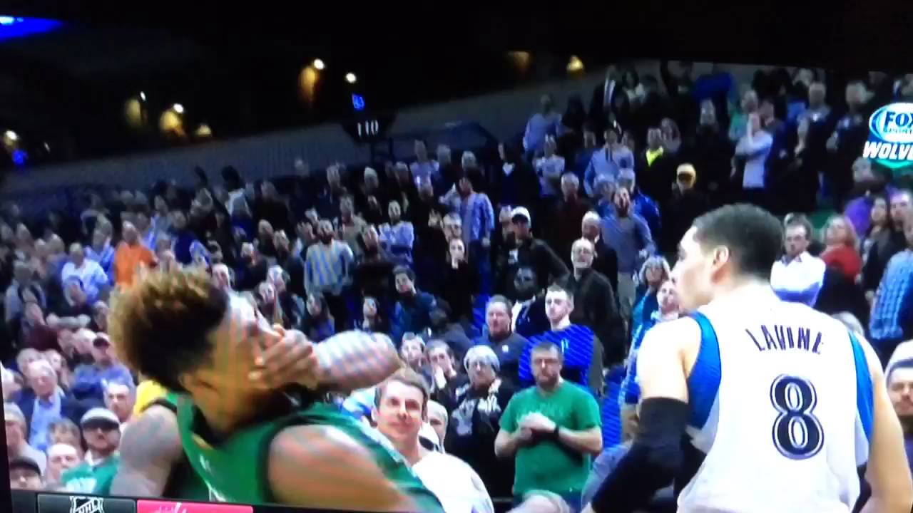 Marcus Smart Flop vs. Timberwolves, February 22, 2016 - YouTube