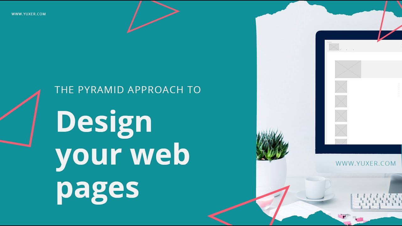 Design your web pages following the inverted pyramid concept. - YouTube