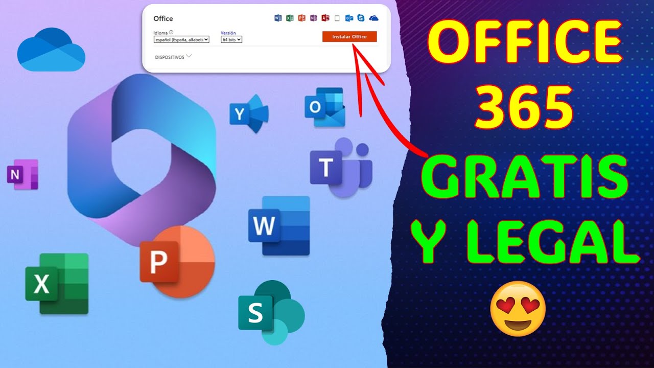 Descargar e Instalar office 365 completo en el 2025 - YouTube