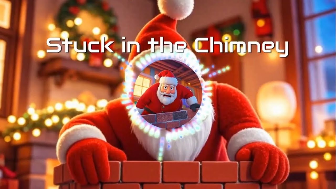 Stuck in the Chimney | Santa's Stuck in the Chimney! What do We do ...