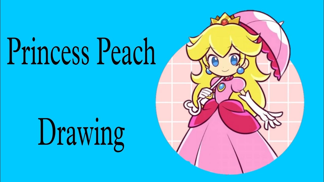 How to Draw Princess Peach | The Super Mario Bros. Movie | Princess ...