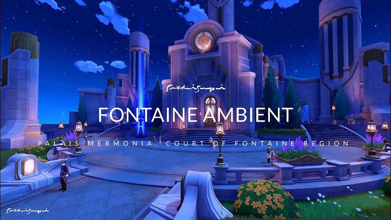 Palais Mermonia Fontaine Ambient Background Jazz Music City Sound ...