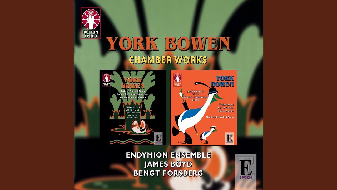 Sonata for Violincello & Piano, Op.64: I. Moderato - Allegro deciso e ...