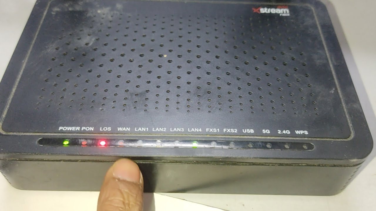 AIRTEL ALPHION FIBER MODEM SETTINGS WITH VOICE FOR BSNL - YouTube