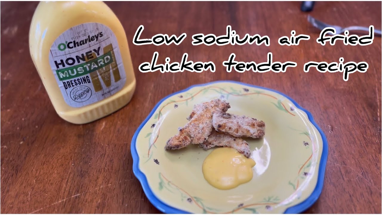 Low Sodium Chicken strips Air-Fry - a Hedgehog Homestead Recipe # ...