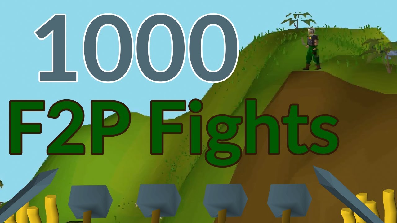 1,000 F2P Pking Fights | A Data Driven Review of Learning to PK in OSRS ...