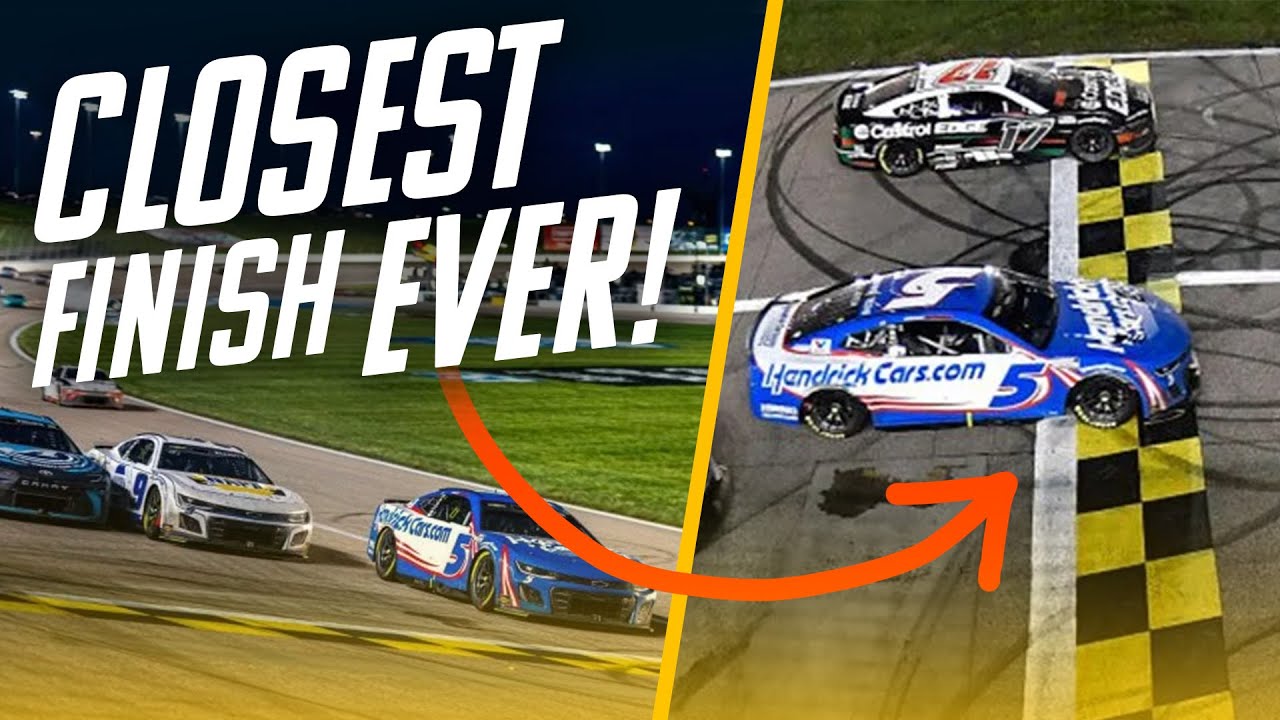 A TRUE PHOTO FINISH! | NASCAR Kansas Race Review & Analysis - YouTube