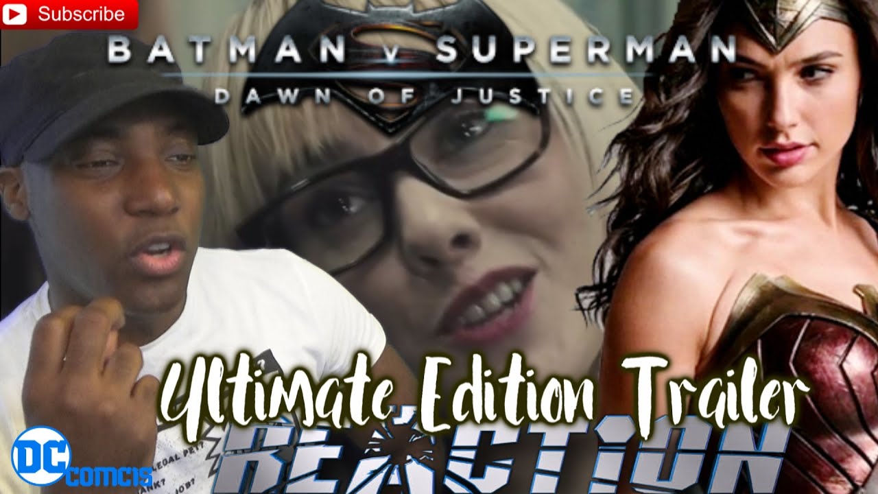 Batman v Superman: Dawn of Justice Ultimate Edition Trailer + Jorel Blu ...