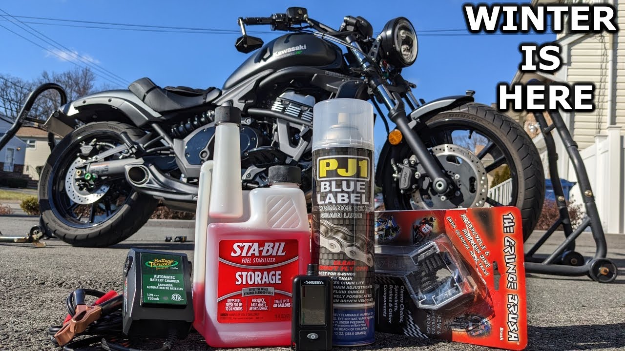 Best and Easiest Way to Winterize Your Motorcycle in 10 minutes Vulcan ...