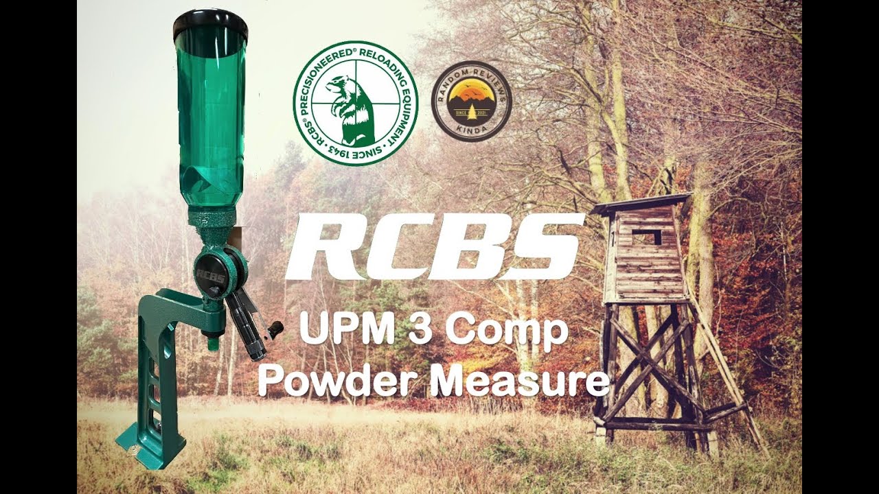 RCBS UPM 3 Competition Powder Measure - YouTube