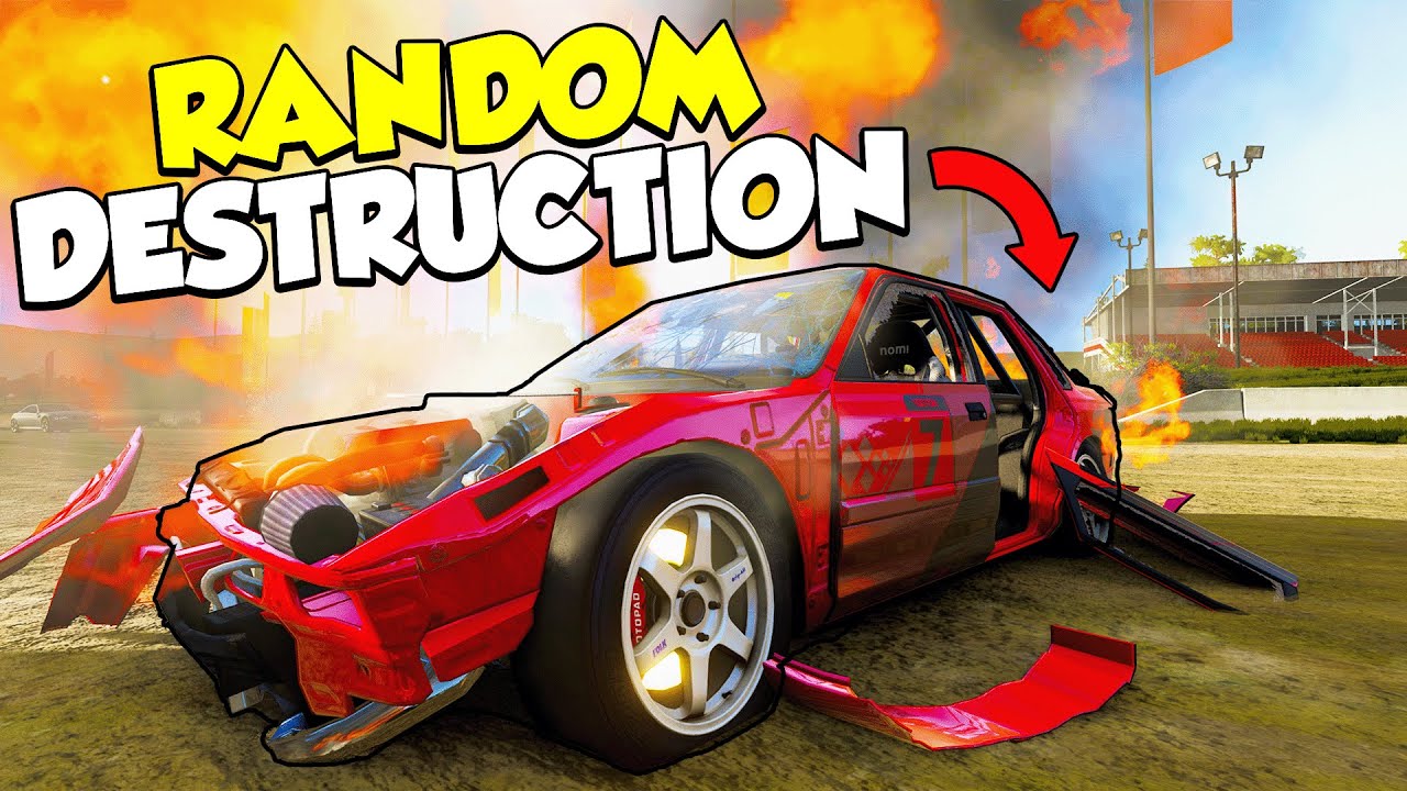 Random DESTRUCTION Mod - BeamNG Drive Mods - YouTube