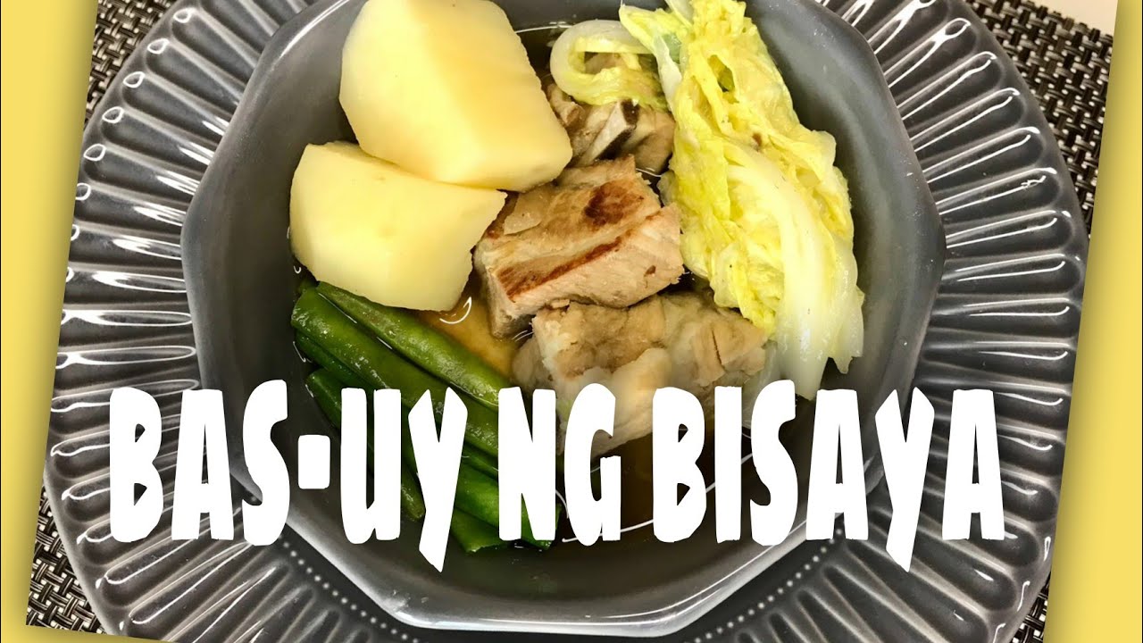 Bas-uy|Pork Soup|Simple Recipe|Abu Dhabi OFW - YouTube