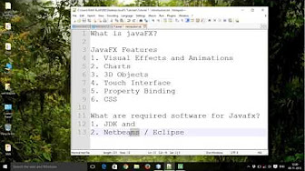 JavaFX 8 Tutorials - YouTube