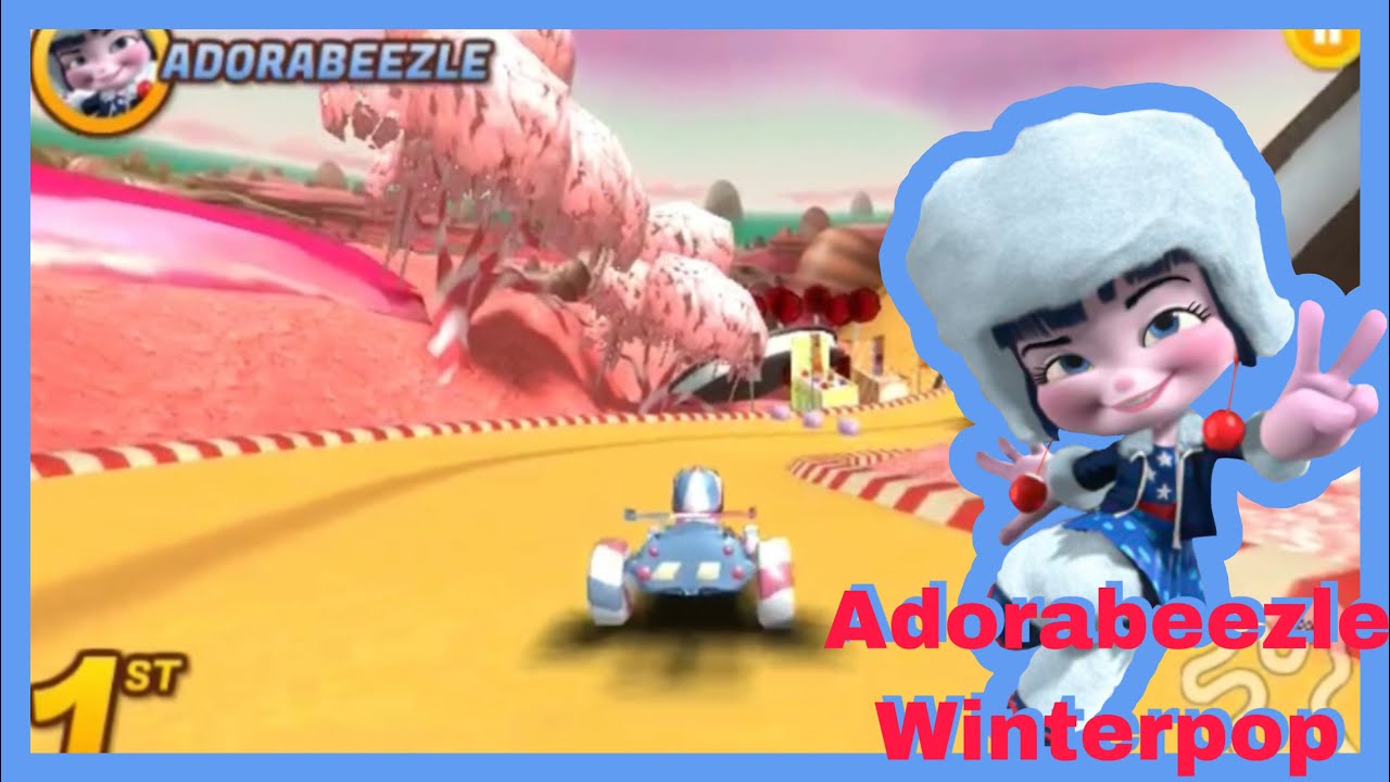SUGAR RUSH SPEEDWAY GAMEPLAY WITH ADORABEEZLE WINTER POP | SWEET RIDE ...