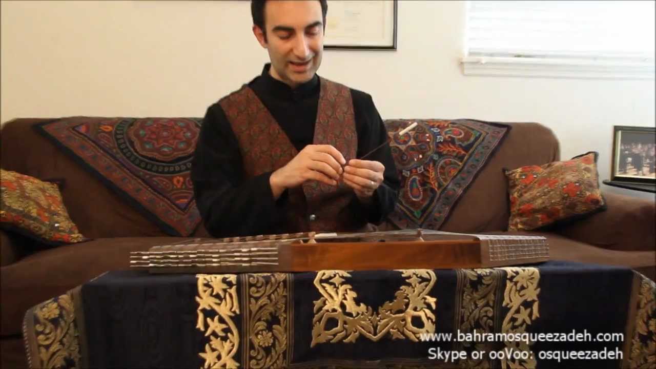 Eps. 4 - Santur Online Lessons (Mezrab Techniques) | آموزش مقدماتی ...