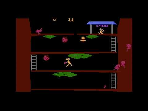 Kangaroo sprite hack for Atari 8-bit computers - YouTube