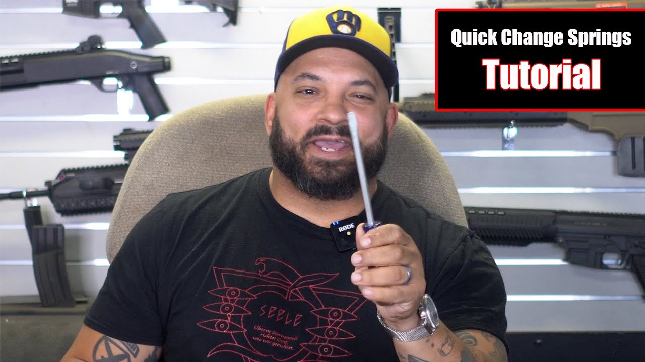 The Best Way To Change Your Spring Quick! - Airsoft Quick Change Spring ...