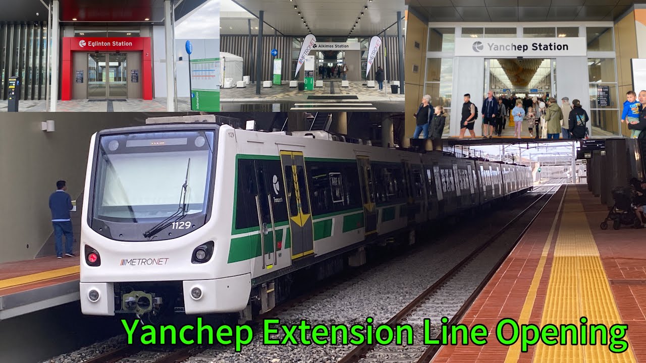 Yanchep Train Line Extension Opening - YouTube
