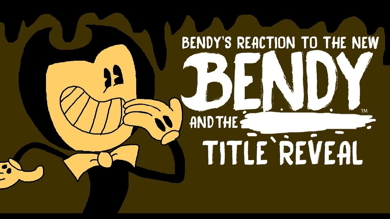 Bendy Reacts To The New Bendy Game Title Reveal - YouTube