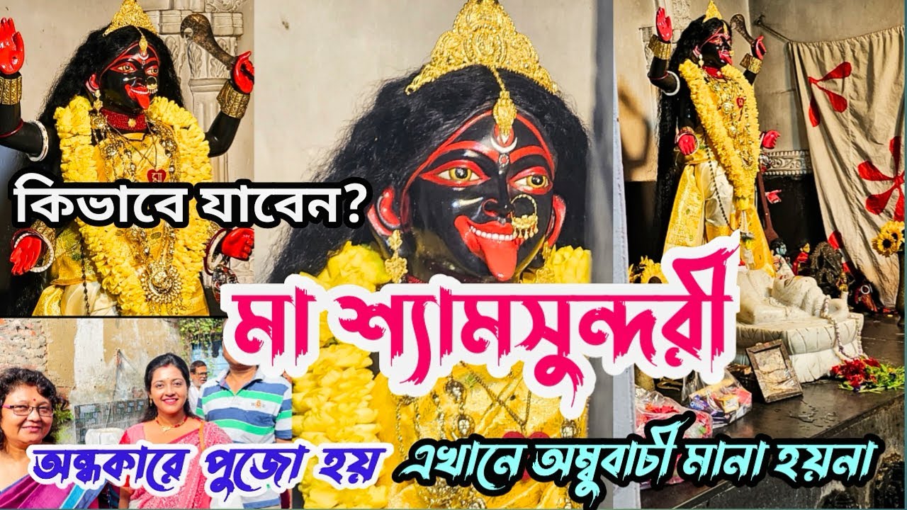 Maa Sham Sundori Temple Kolkata 🌺| Jibanta Kali in Kolkata 🌺| কলকাতার ...
