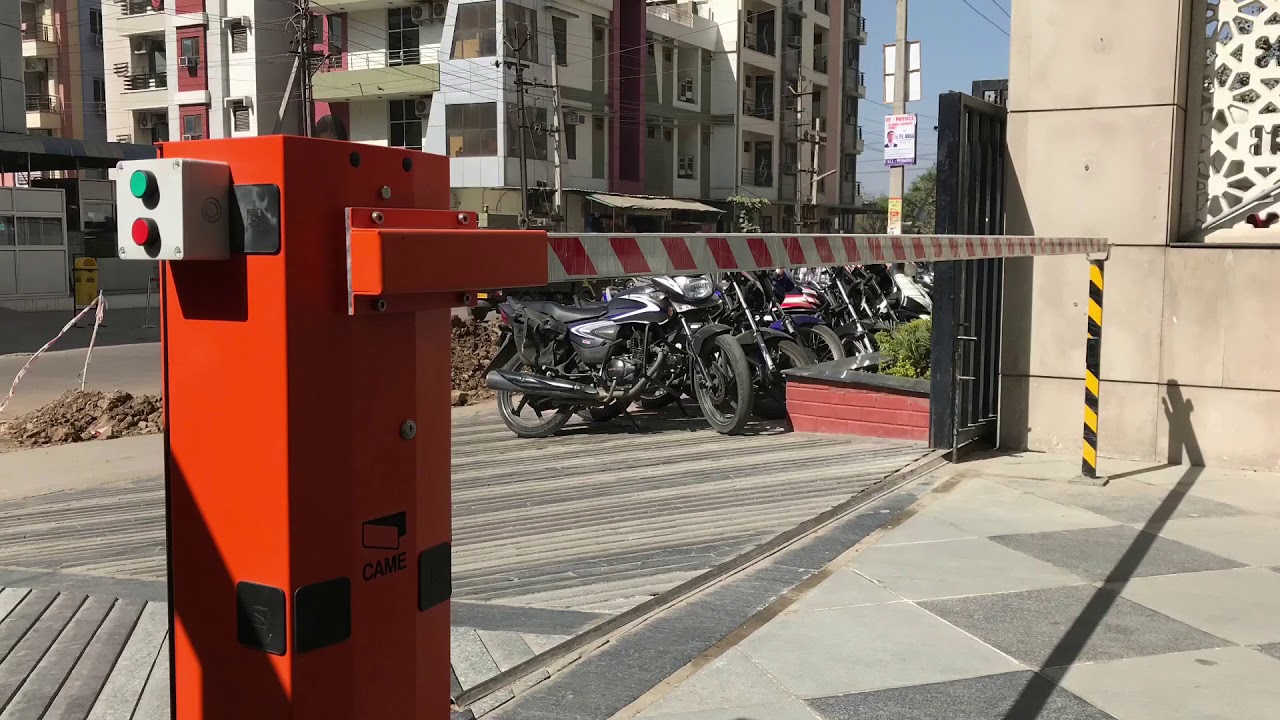 CAME -G4000, Boom Barrier installed at Elite Class Apartment Bagherwal ...