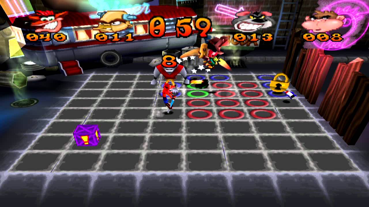 Crash Bash - Pogo Padlock Crystal - YouTube