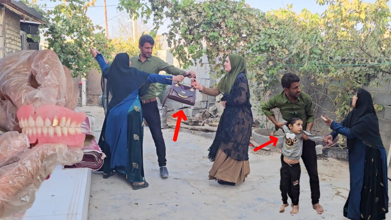 "The conflict between Zainab and Ashraf: Zainab's need for dentistry or ...