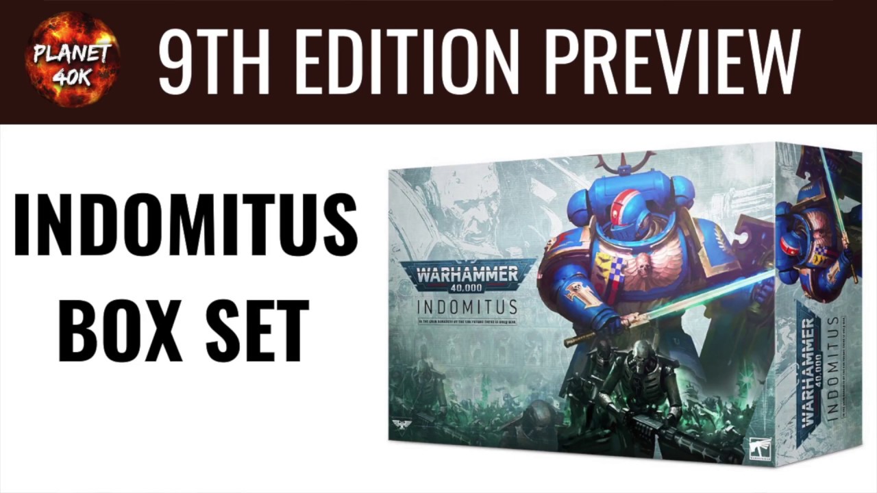 9th Edition 40k Preview - Indomitus Box Set - YouTube