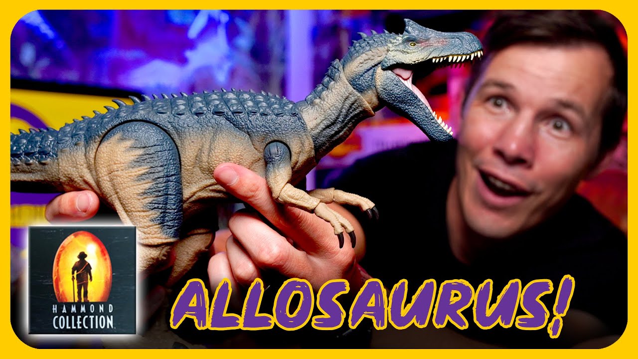 The Best Allosaurus Toy 2025 | Hammond Collection Allosaurus Unboxing ...