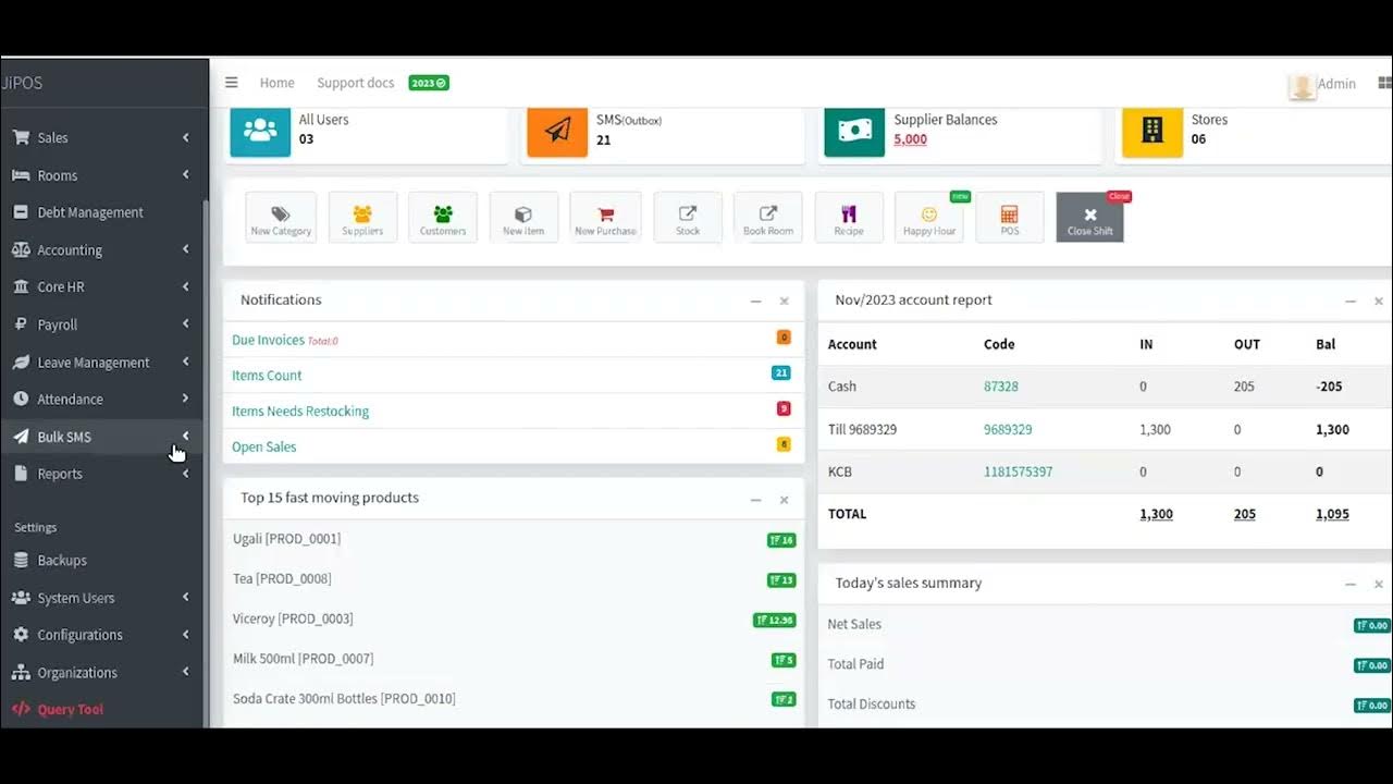 How to Create Users and Assign user roles in JiPOS | Setting Role Permission in #JiPOS - YouTube