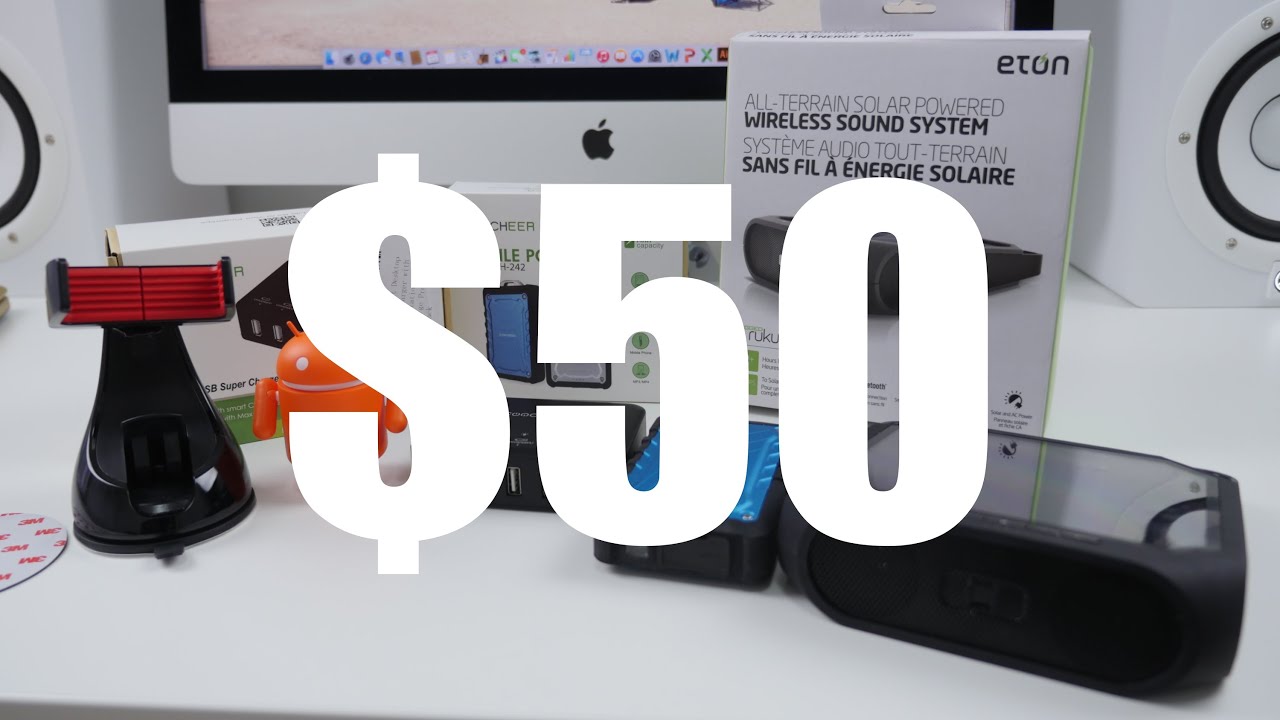 BEST Tech Under $50 - 2015 - YouTube