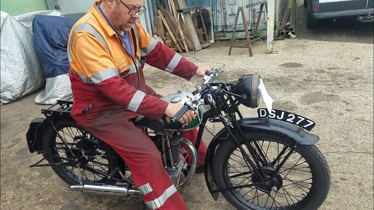 1934 BSA B2 250cc at Andy Tiernans #08548BSA - YouTube