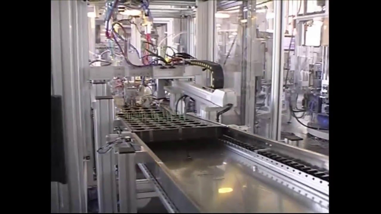 Automatic storage system on automation - YouTube