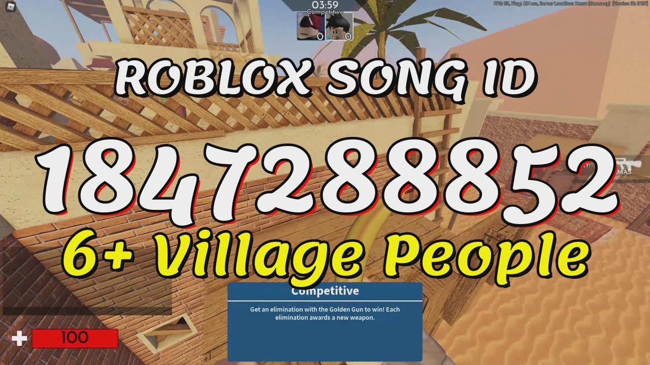 6+ Village People Roblox Song IDs/Codes - YouTube