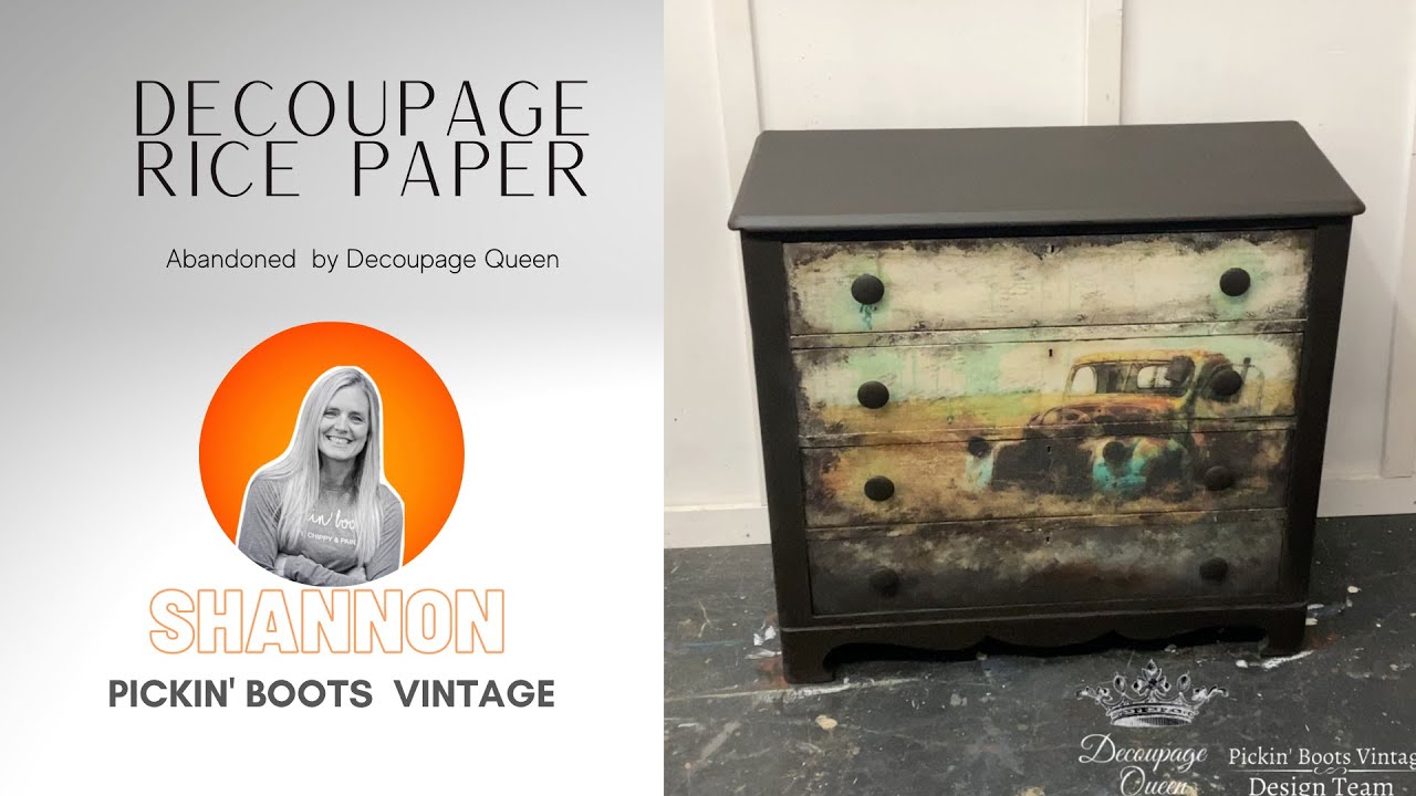 Using Decoupage Rice Paper On A Dresser YouTube using-decoupage-rice-paper-on-a-dresser-youtube
