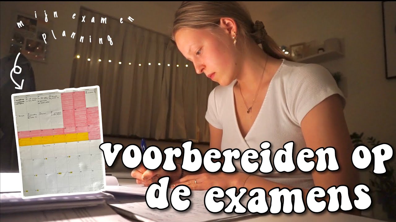 EXAMEN planning MAKEN! 6vwo ~ 2024 Lydia Elisabeth - YouTube