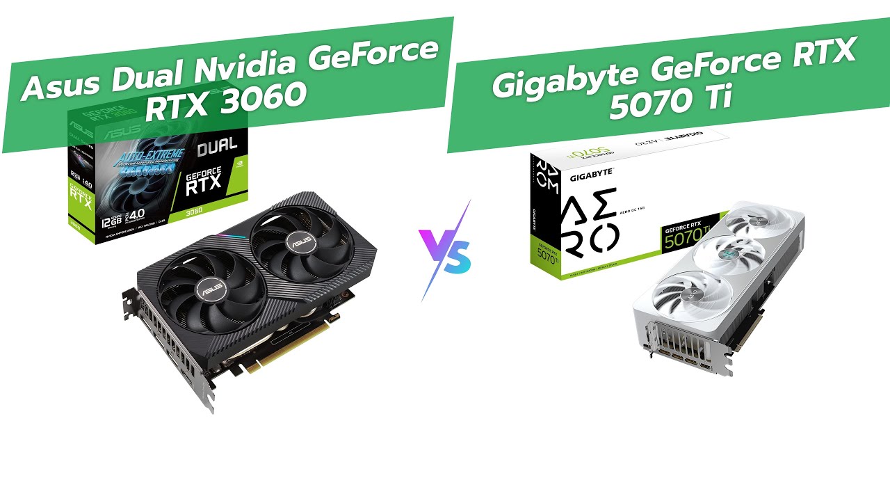 🏆 RTX 3060 vs RTX 5070 Ti: Ultimate Graphics Card Showdown! 🚀 - YouTube