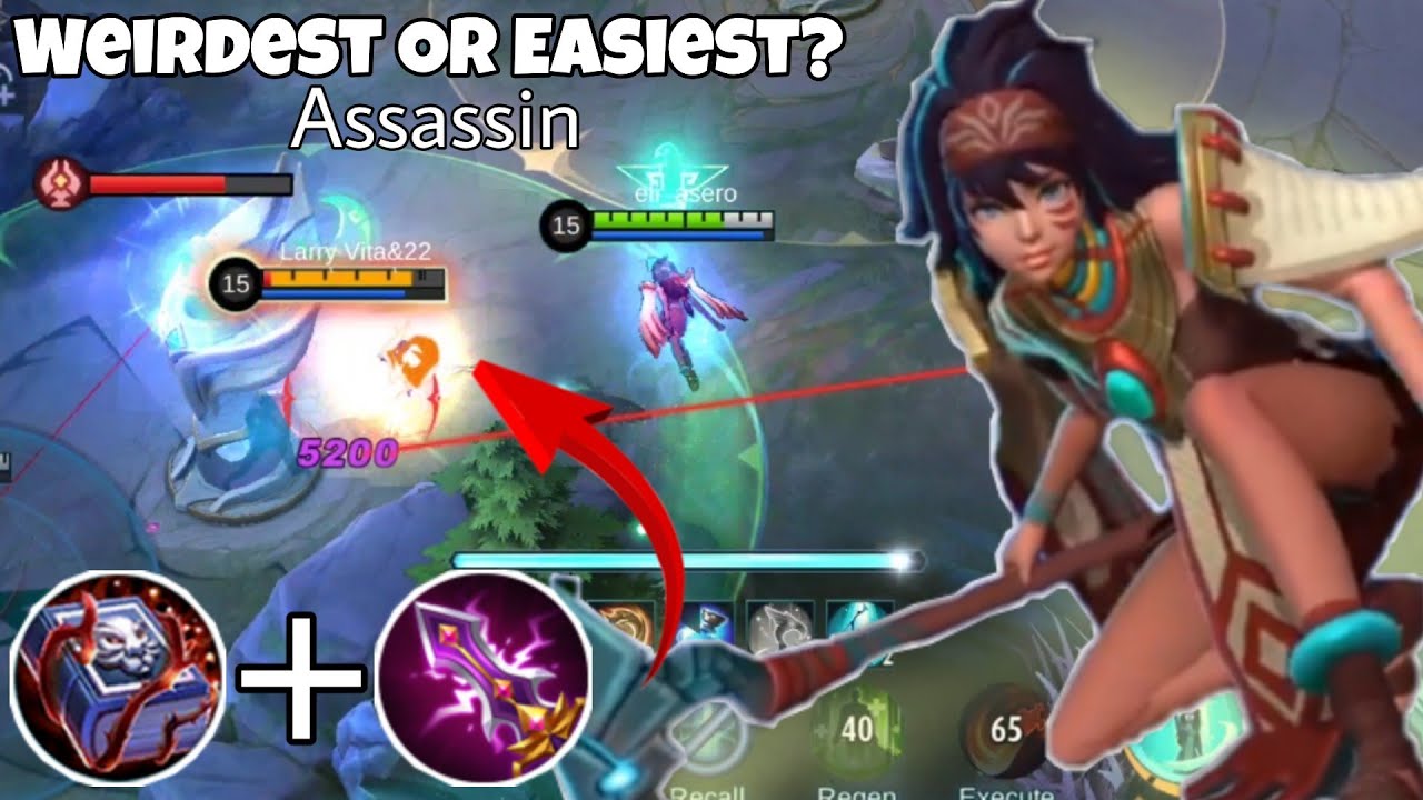 MATHILDA BEST BUILD IN MOBILE LEGENDS | WEIRDEST ASSASSIN OR EASIEST ...
