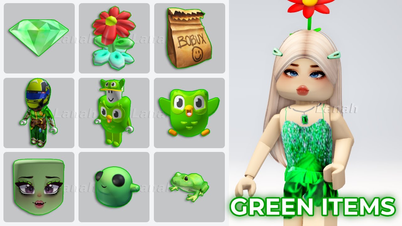 HURRY! GET FREE GREEN ITEMS 😱💚 BEFORE THEY'RE GONE (2024) - YouTube