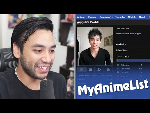 Gigguk REACTS to His Old MAL Page