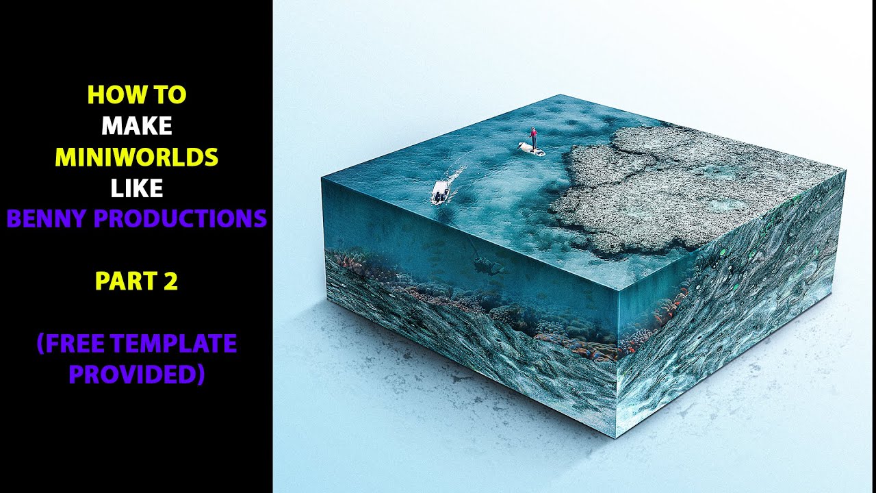 How to Make #Miniworlds Like #Benny_Productions - Part 2 || Speed Art ...