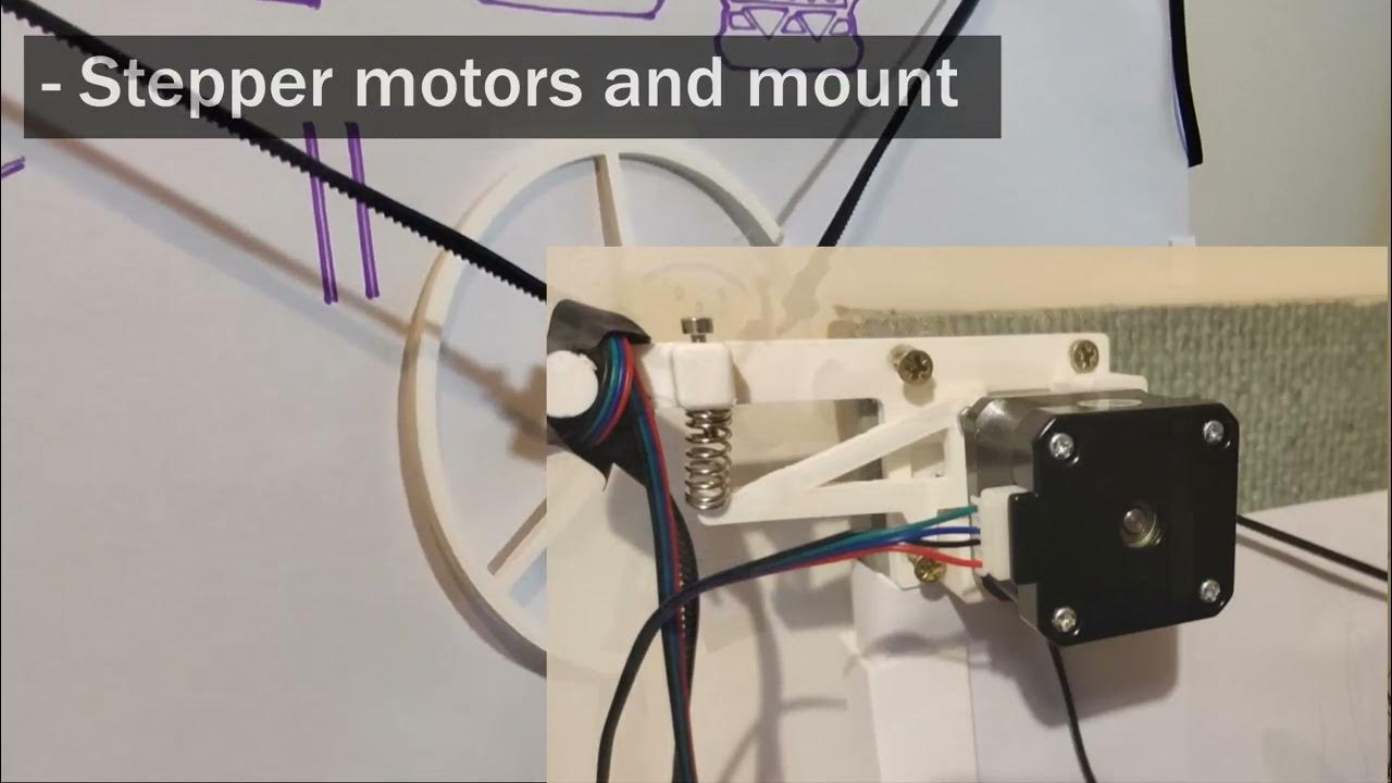 Polargraph XY Wall Draw bot with Arduino 2023 - YouTube