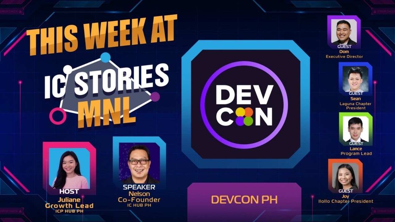 IC Stories Ep 55: DEVCON PH AMA + ICP Giveaway! - YouTube