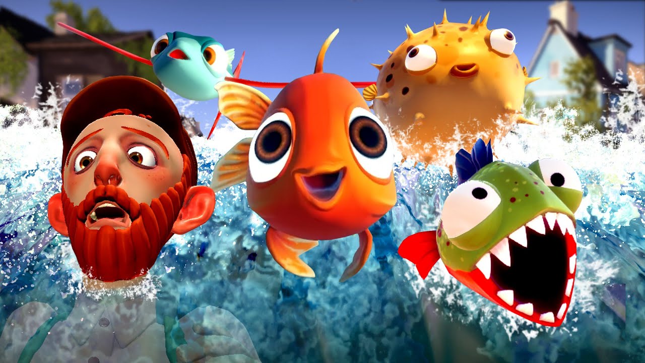 Fish Gang Destroys A City - I Am Fish (ENDING) - YouTube