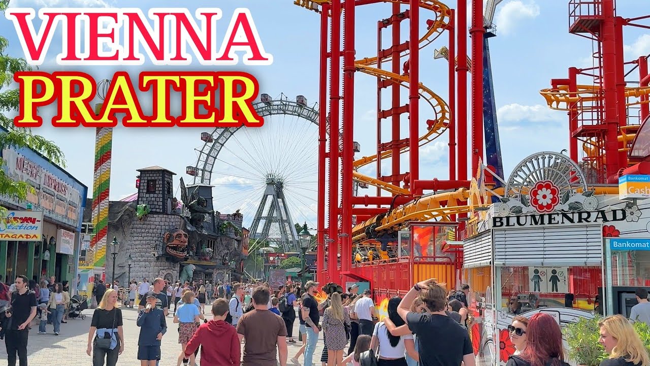Prater Vienna, Walking Tour 4K UHD - YouTube