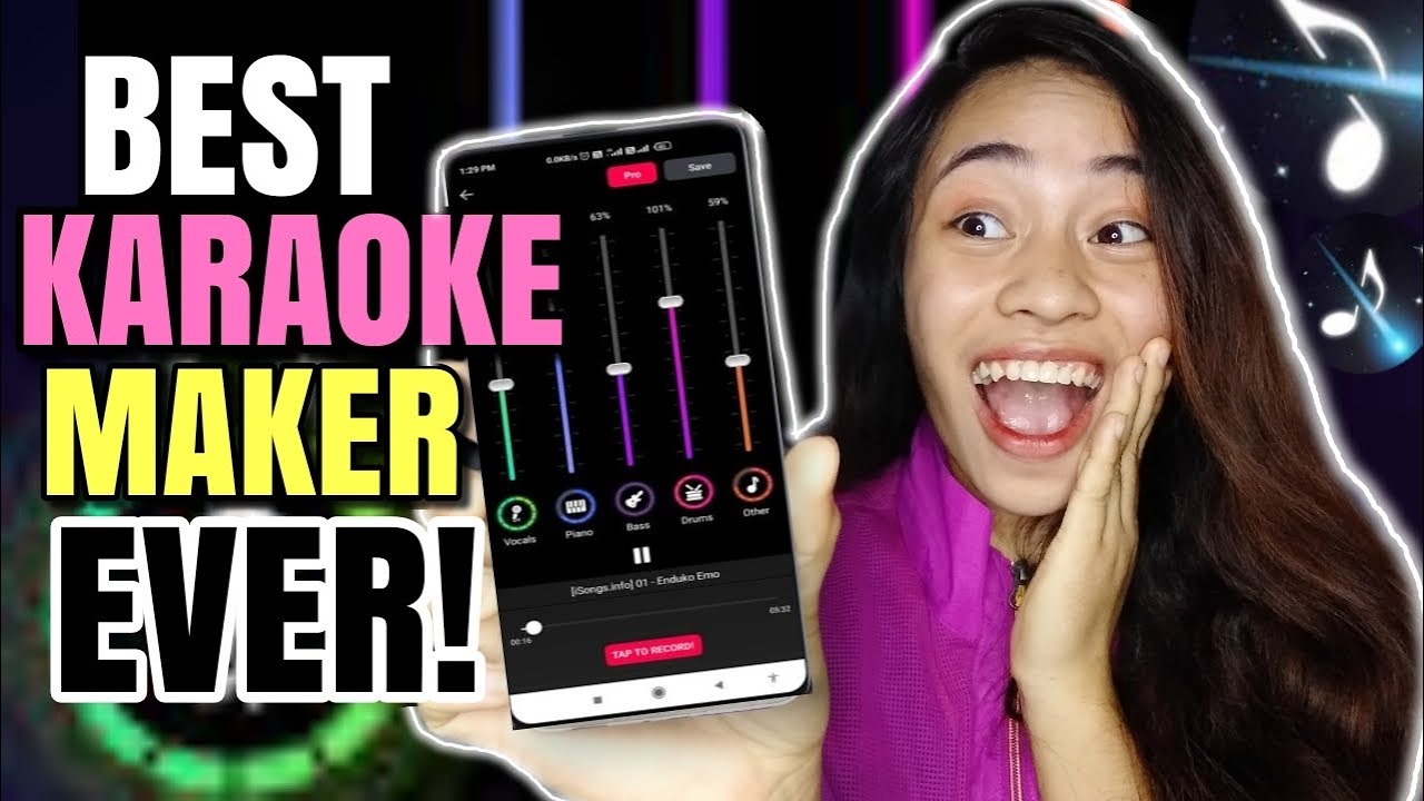 How To REMOVE VOCALS FROM ANY SONG using ANDROID! (EASY VOCAL REMOVER ...