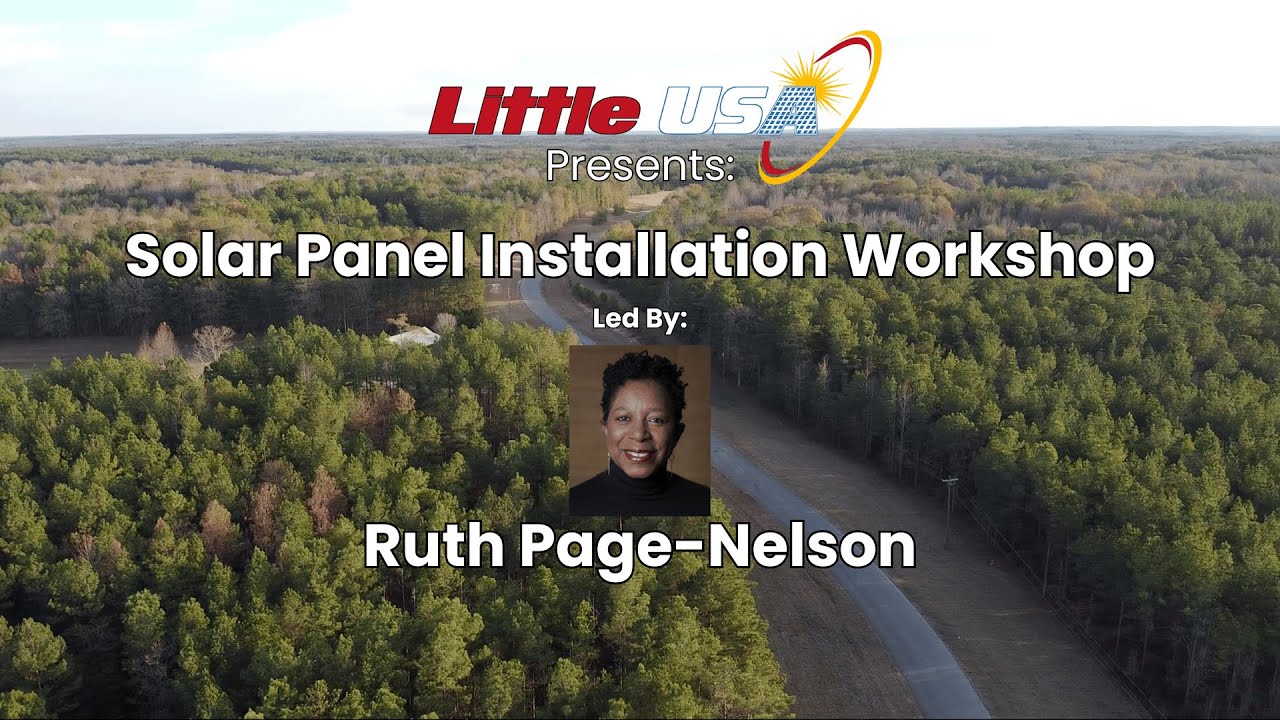 Solar Panel Installation Workshop led by Ruth Page-Nelson | Dec. 2025 ...